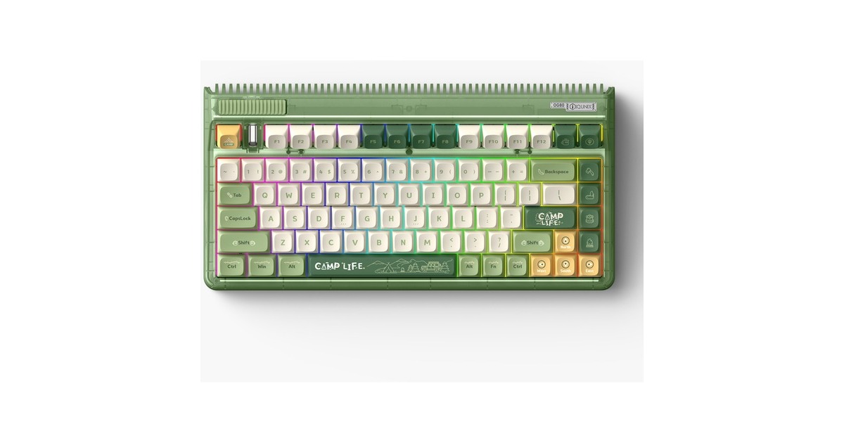 IQUNIX OG80 Camping Wireless Mechanical Keyboard, gaming toetsenbord ...