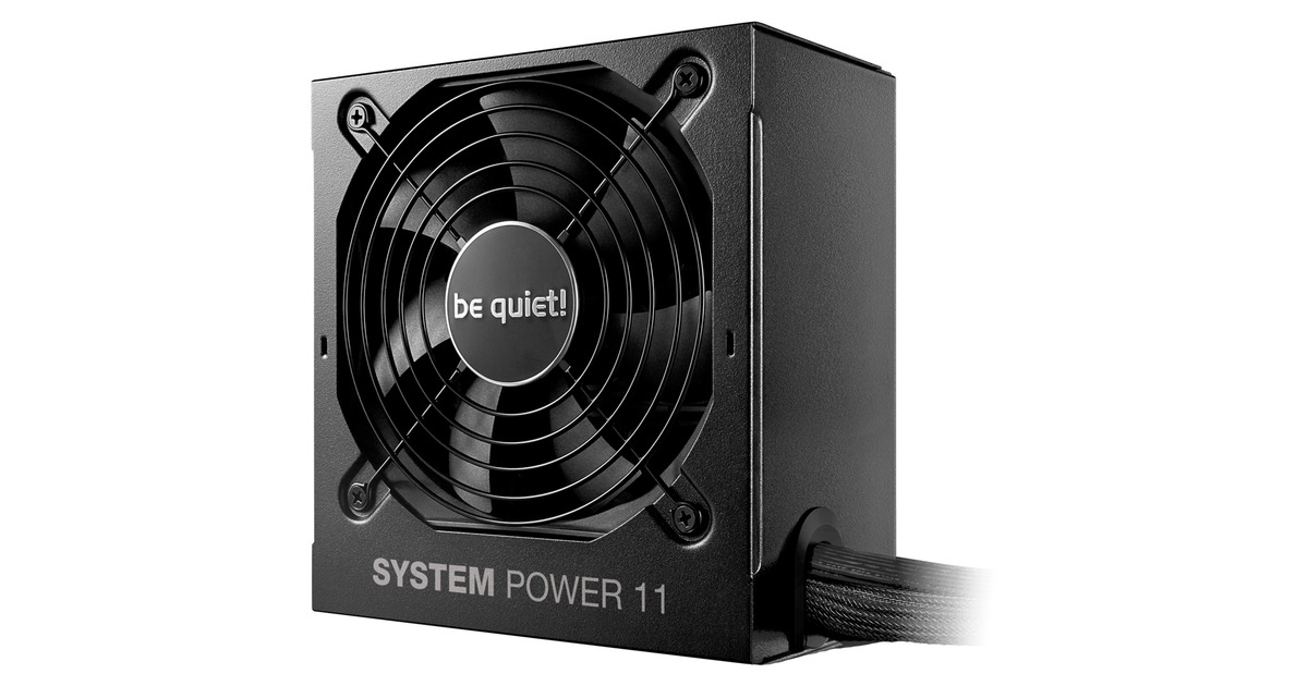 be quiet! System Power 11 650W voeding Zwart, 1x 12VHPWR, 2x PCIe