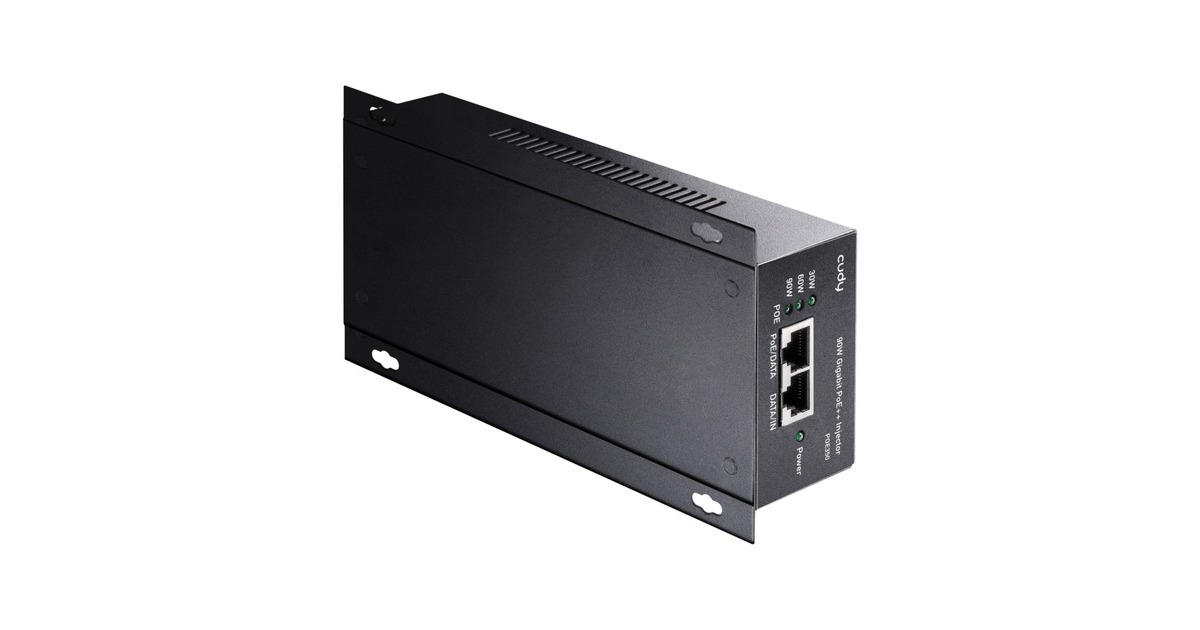Cudy 90w Gigabit Poe Poe Poe Injector Zwart