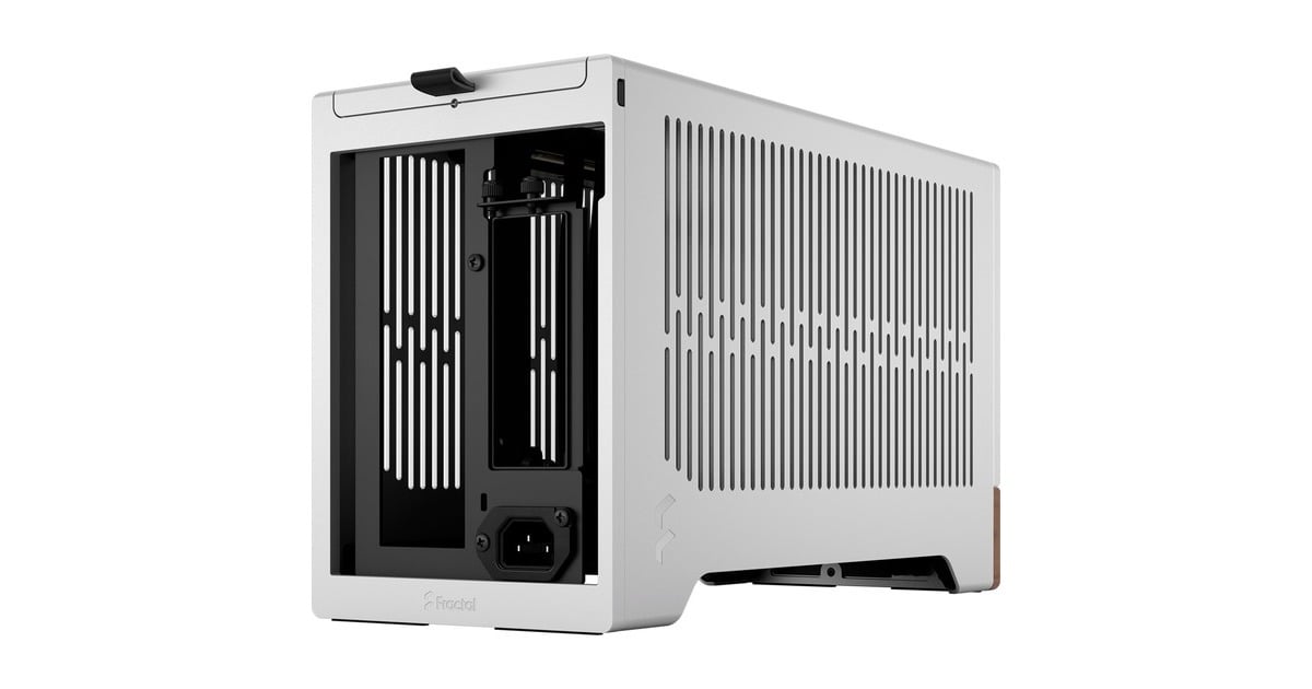 Fractal Design Terra mini tower behuizing Zilver/houtkleur | 1x USB-A ...