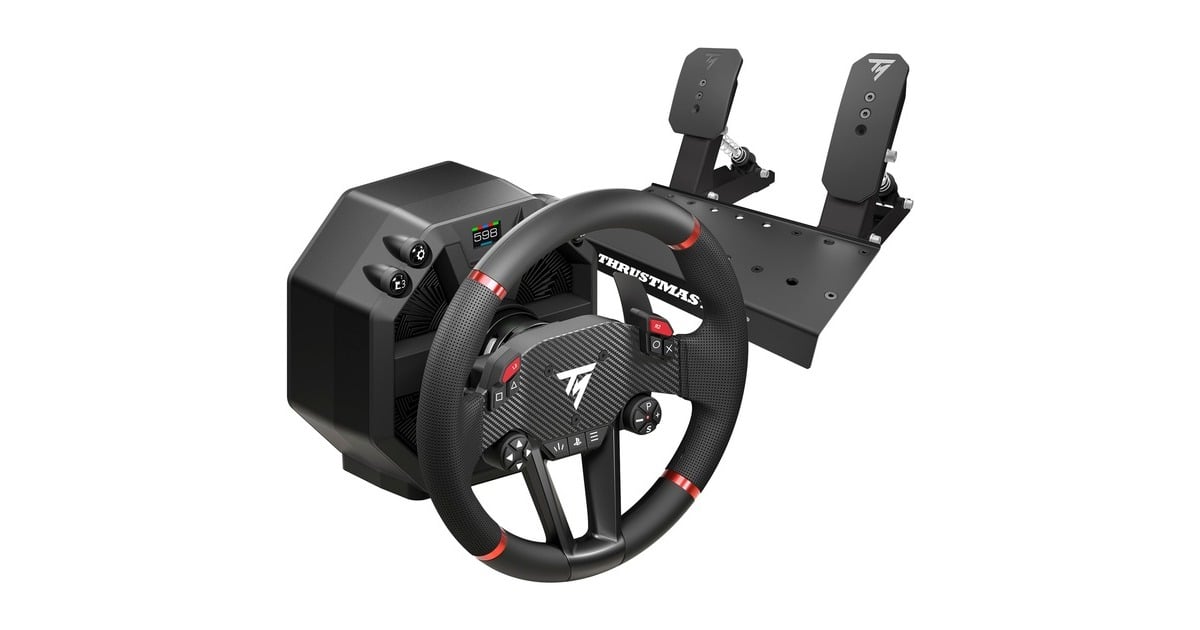 Thrustmaster T598-P Direct Axial Drive Force Feedback Wheel simulatorset Zwart, PS5, PS4 & PC ...