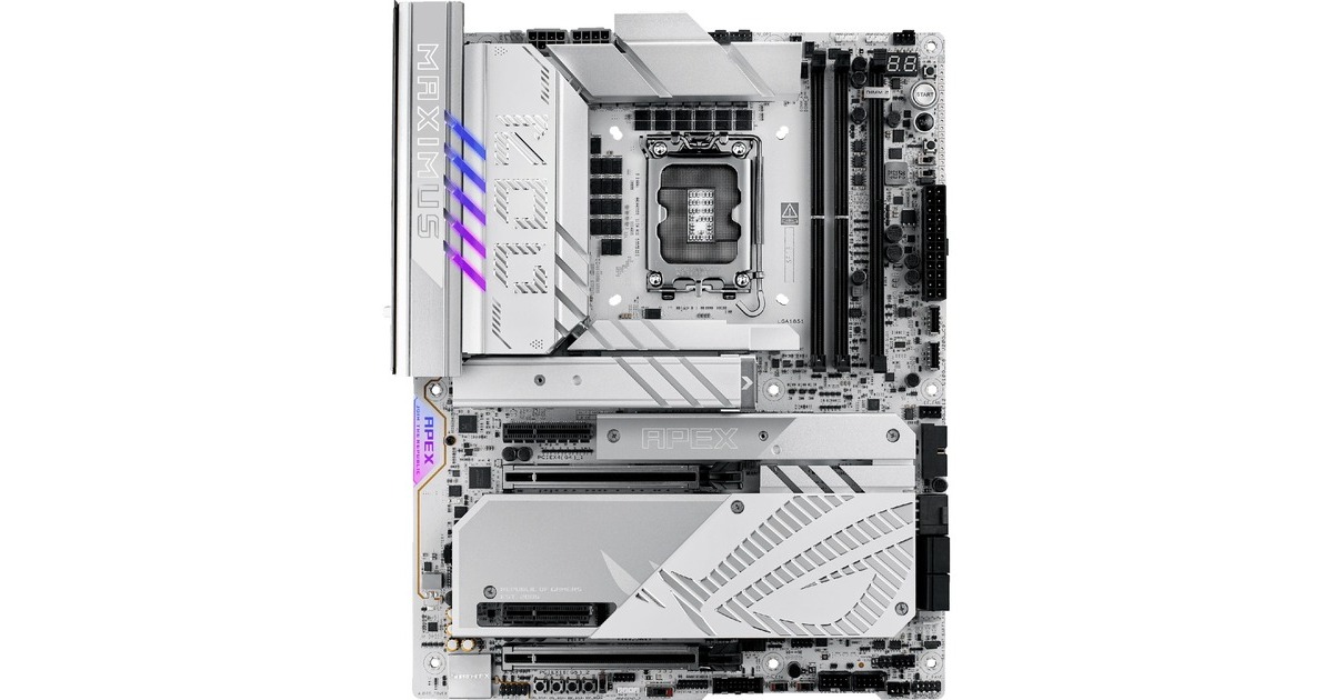 ASUS ROG MAXIMUS Z890 APEX socket 1851 moederbord RAID, 5Gb-LAN, Wi-Fi ...