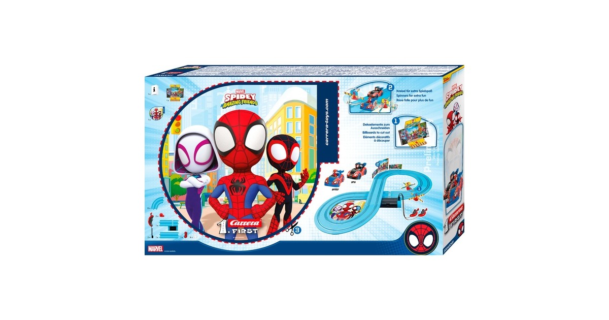 Carrera First Spidey Its Spidey Time Racebaan