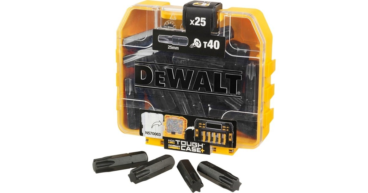 DeWalt EXTREME Schroefbit-Pack DT70559T, T40 25 Stuks, in TIC TAC Box