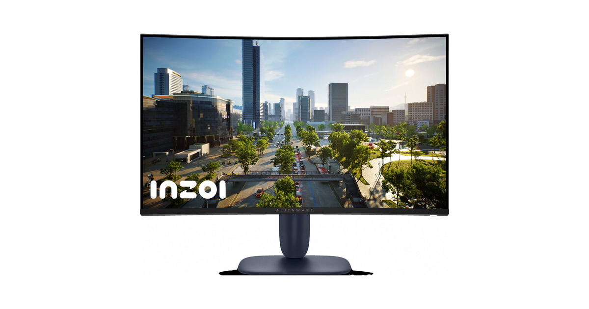 Alienware AW3225DM 31.5" curved gaming monitor Zwart, 2x HDMI ...