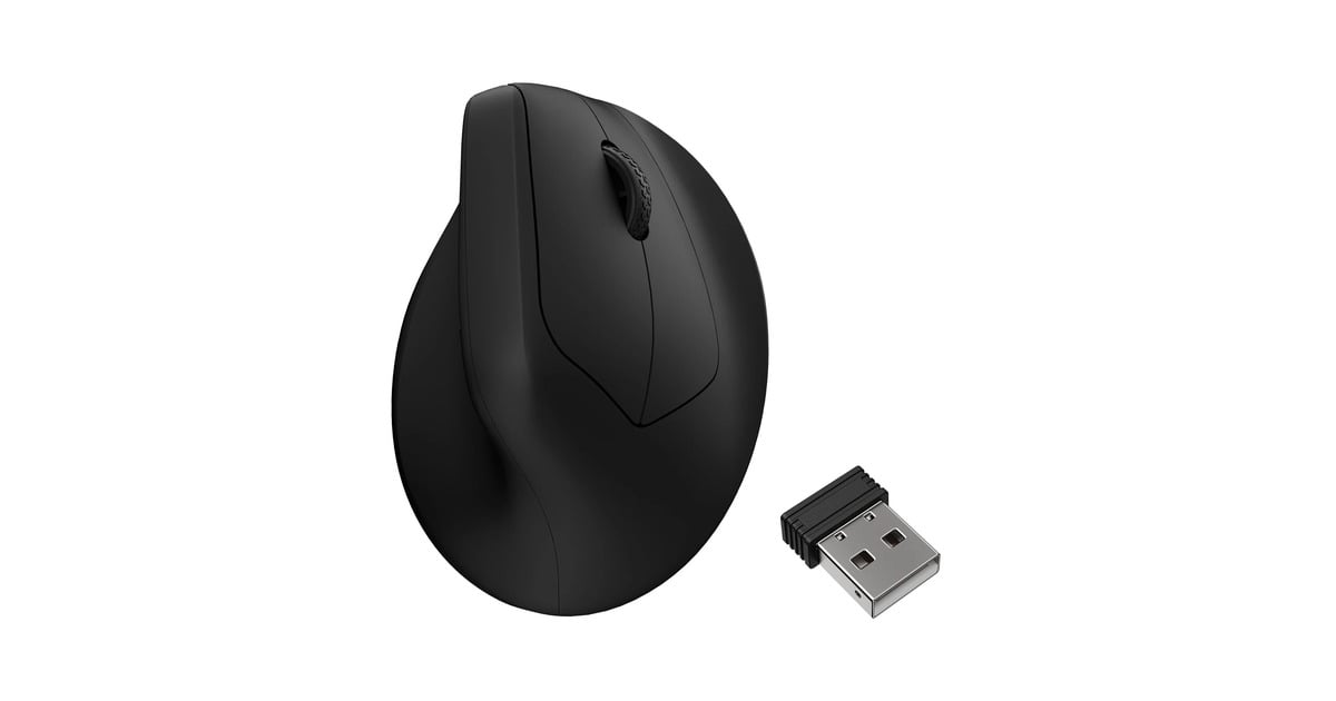 Keychron M5 Wireless Ergonomic Mouse Zwart, 100 tot 30.000 dpi, 8000Hz ...