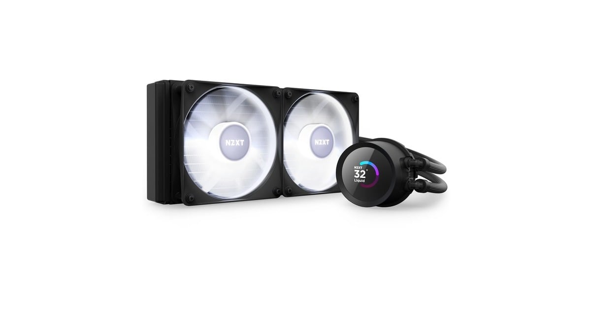 NZXT Kraken 240 RGB waterkoeling Zwart