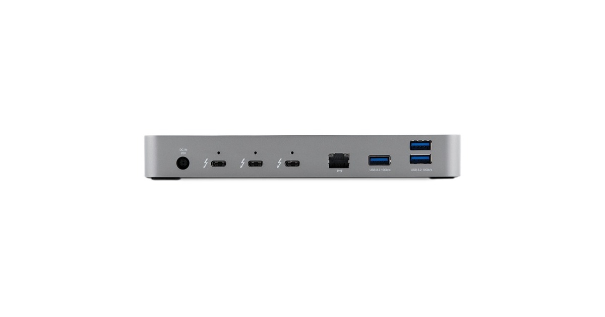OWC Thunderbolt 4 Dock dockingstation Grijs/zwart
