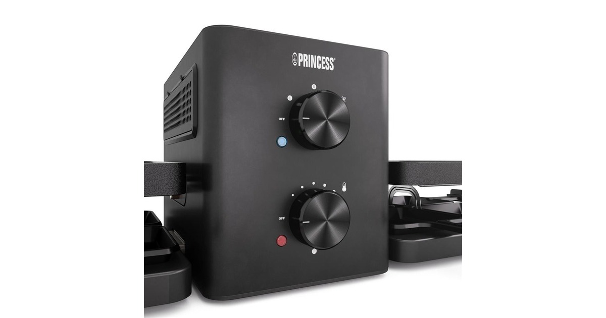 Princess Raclette Purify 162660 gourmetstel Zwart