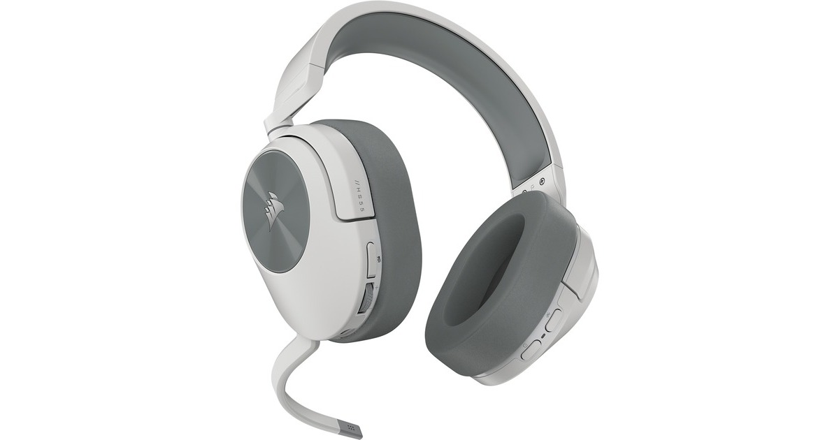 Corsair HS55 Wireless over-ear gaming headset Wit, Bluetooth, pc
