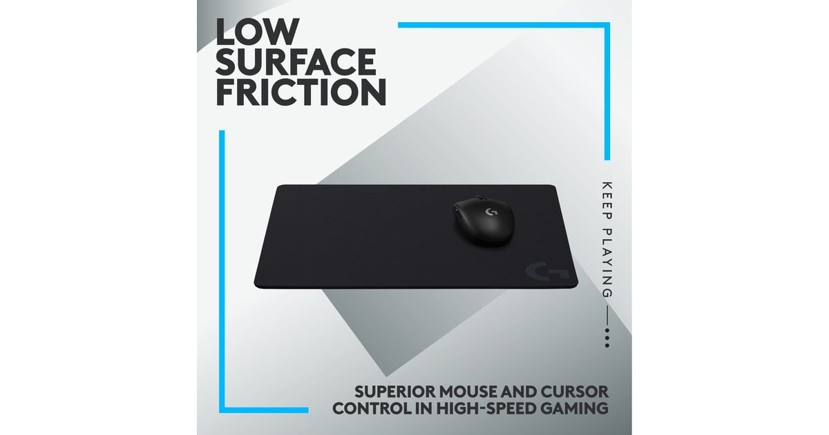 Logitech G G440 harde gaming muismat Zwart