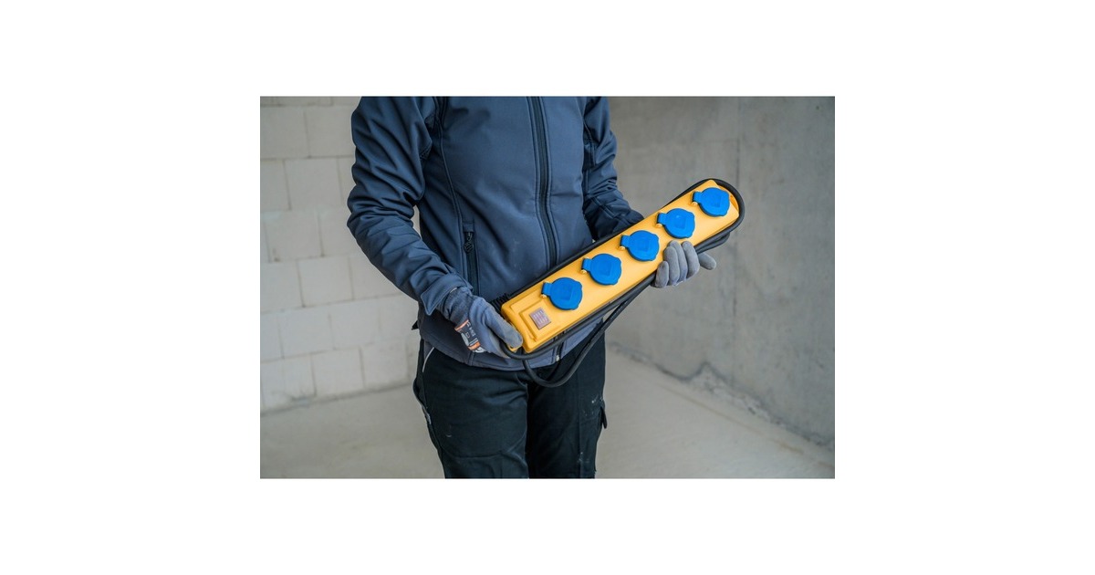 Brennenstuhl Super-Solid SL 554 stekkerverdeler/outdoor stekkerdoos ...