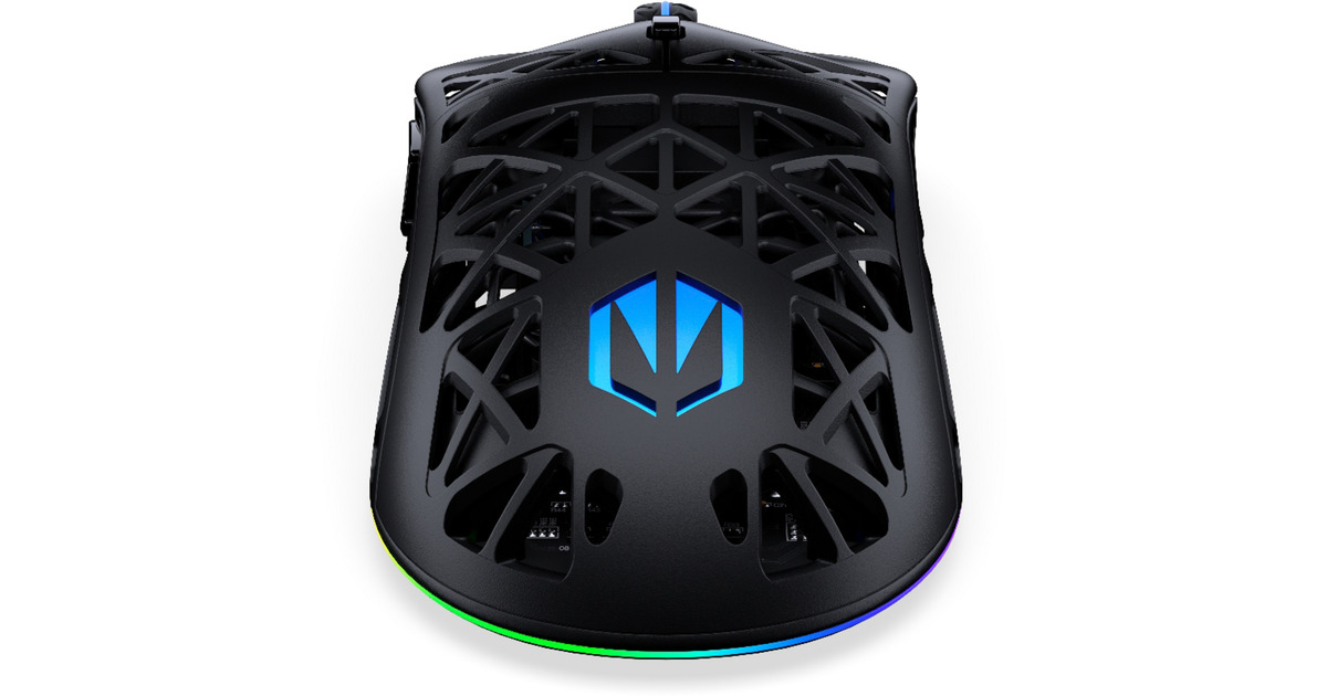 ENDORFY LIV Wireless gaming muis Zwart, 12.000 DPI, ARGB, USB-C / 2.4 ...