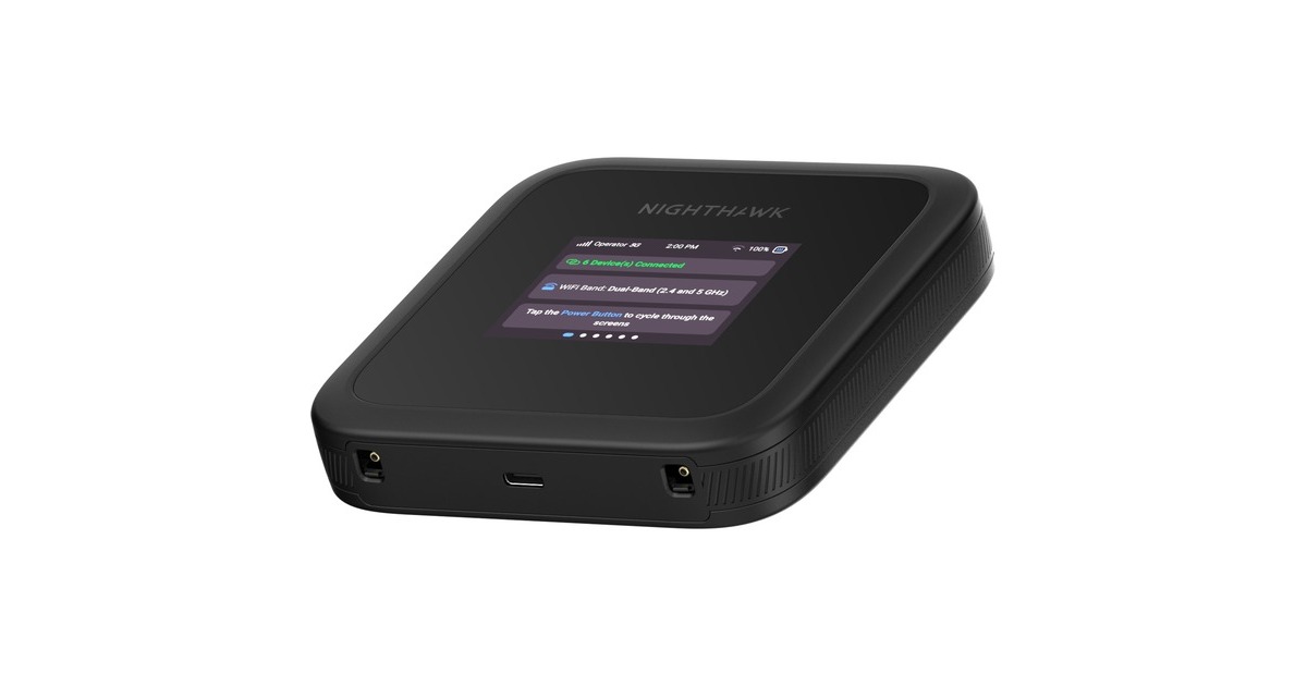 NETGEAR Nighthawk M3 WiFi 6 wlan lte router Zwart