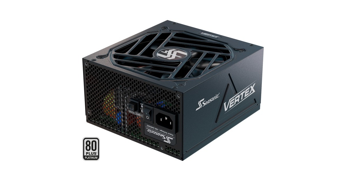 Seasonic VERTEX PX-850 modulaire 850 watt voeding Zwart, 1x 12V-2x6, 3x ...