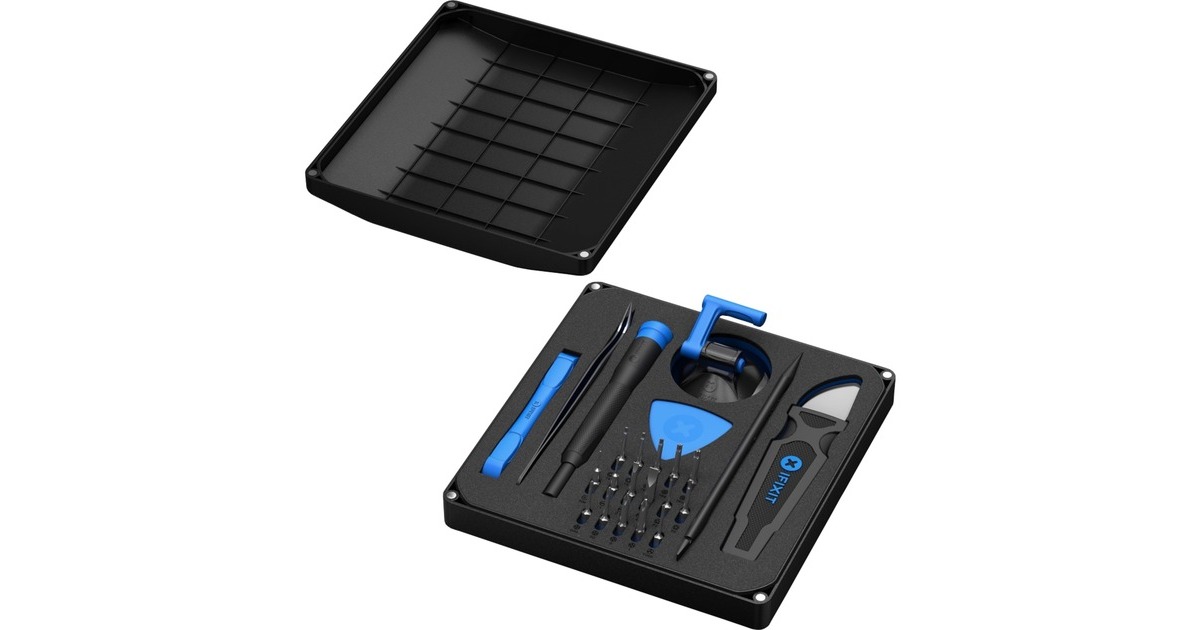 iFixit Essential Electronics Toolkit gereedschapsset Zwart/blauw