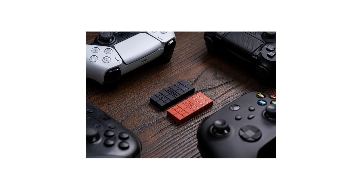 8BitDo USB Wireless Adapter 2 draadloze adapter Bruin