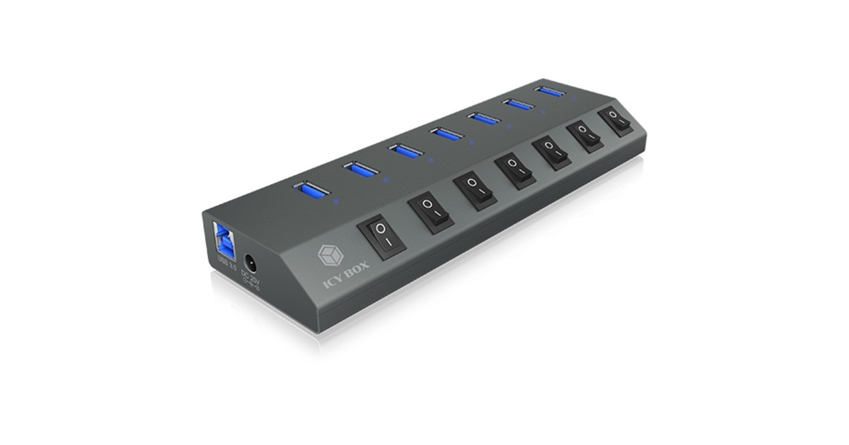 ICY BOX IB-HUB1701-C3 usb-hub ICY BOX IB-HUB1701-C3 usb-hub