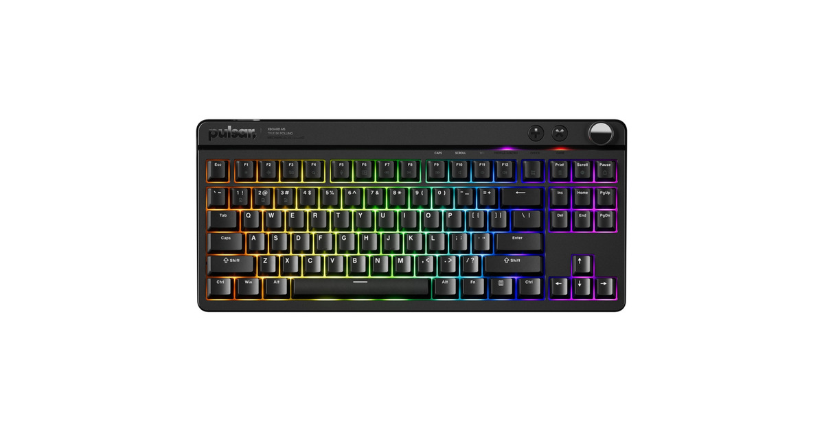 Pulsar Xboard MS Mechanical Gaming Keyboard Zwart, US lay-out (QWERTY ...
