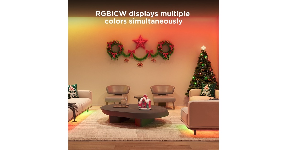 Govee Strip Light S Segmented Colour Control ledstrip 10 meter, 2,4GHz ...