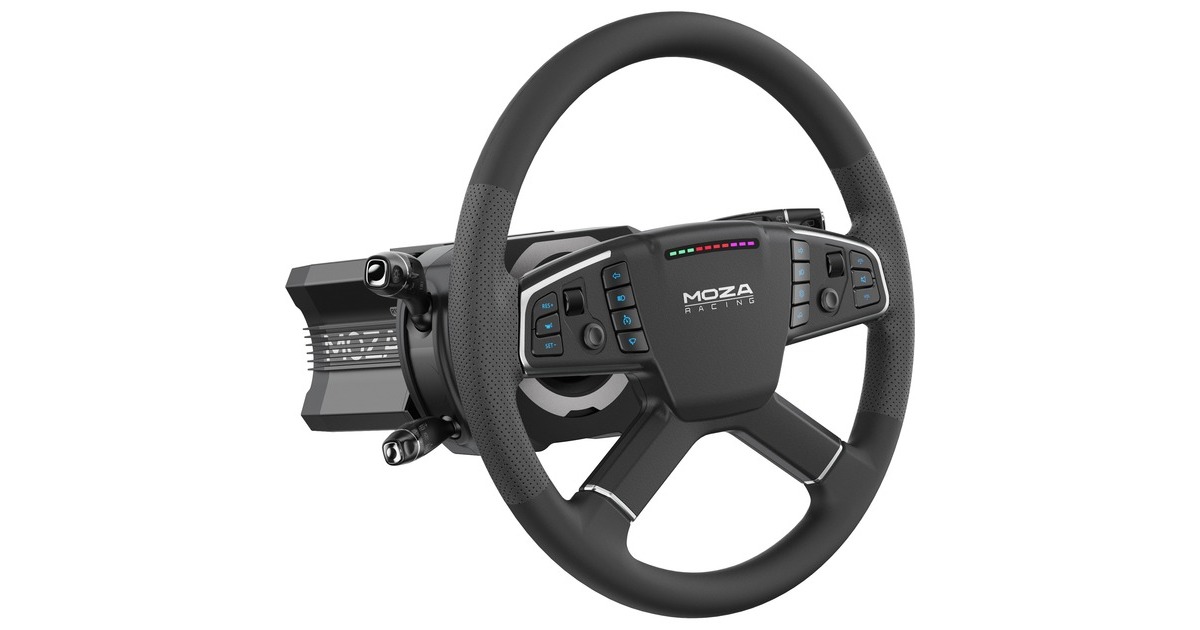 MOZA Racing Multi-function Stalks shifter Zwart