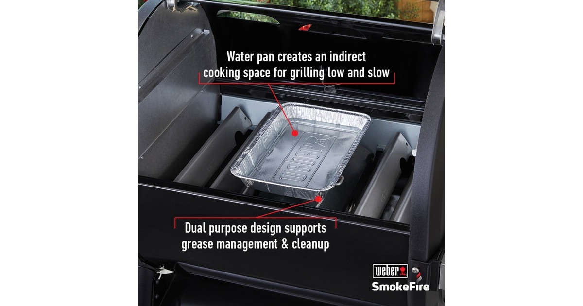 Weber Wet Smoke Kit druipschaal