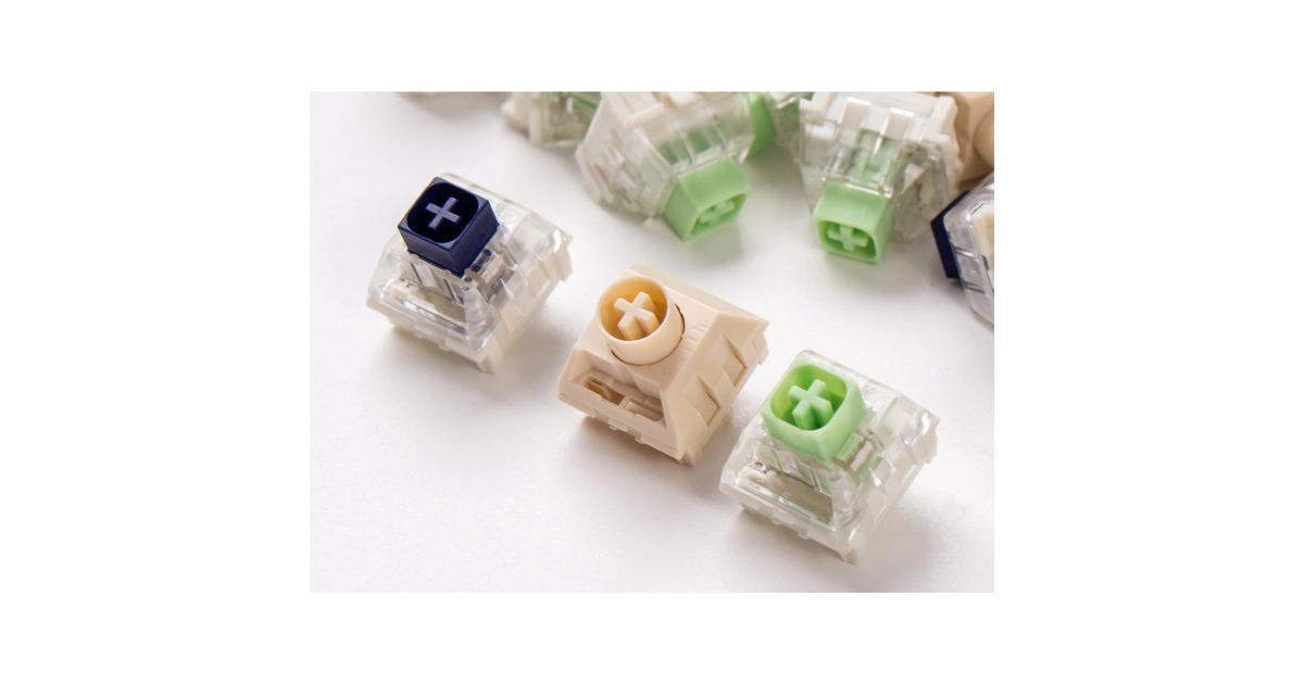 Keychron Kailh Box Navy keyboard switches Donkerblauw/transparant, 110 ...