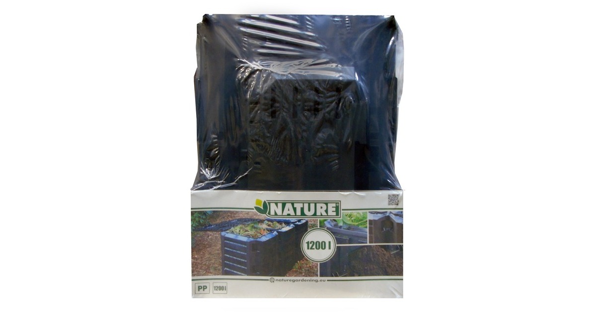 Nature Thermo compostsilo compostbak Zwart, 1200 liter
