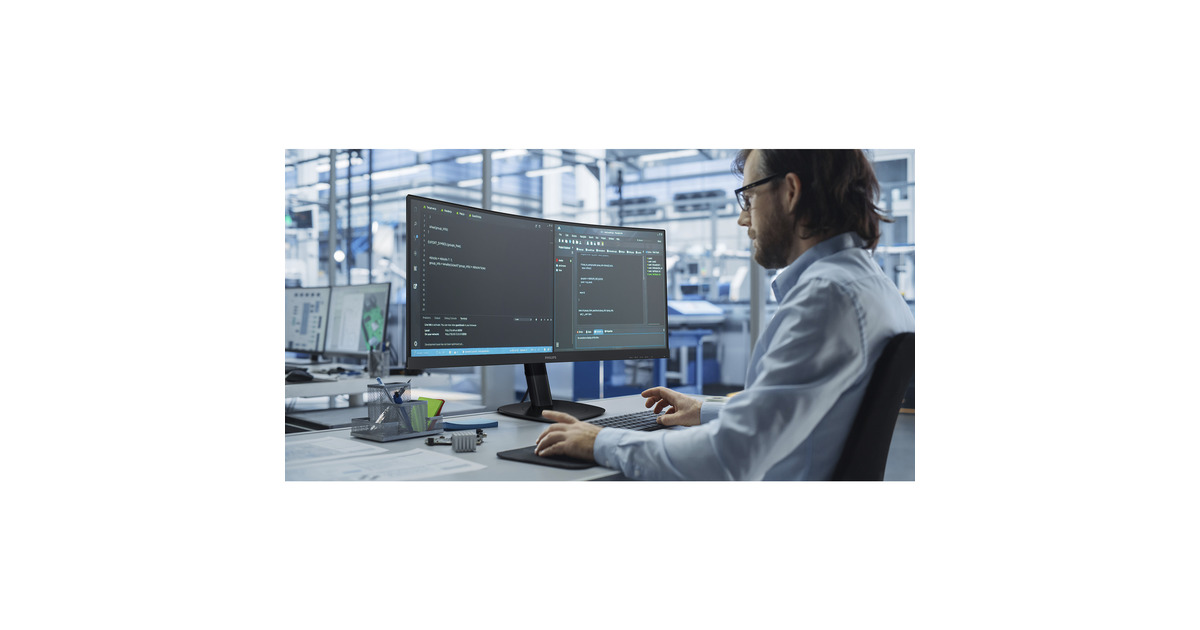 Philips 34B2U3600C 34" Curved UltraWide monitor Zwart, HDMI ...