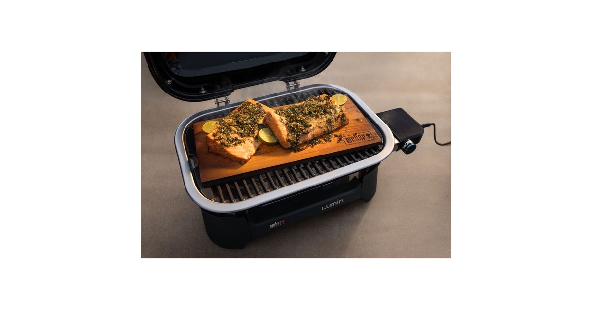 Weber Lumin Compact-elektrische barbecue Zwart