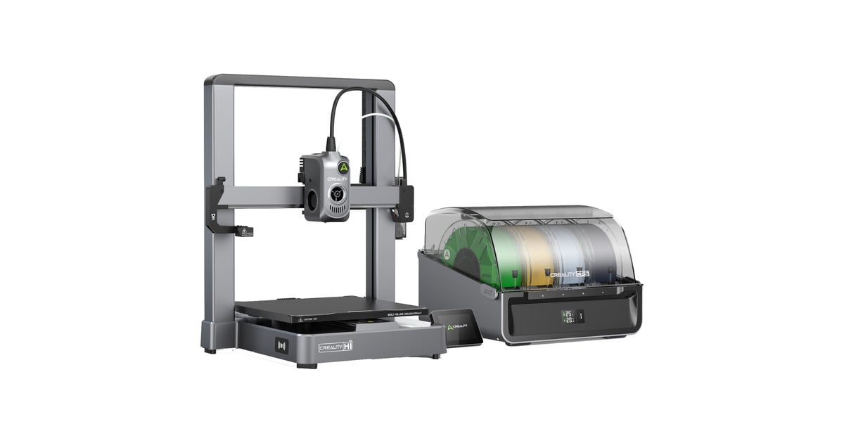 Creality Hi Combo 3D Drucker 3d-printer Zilver/zwart