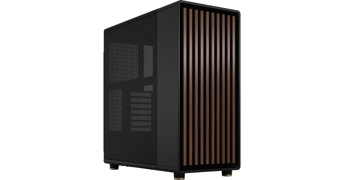 Fractal Design North midi tower behuizing Zwart | 2x USB-A | 1x USB-C