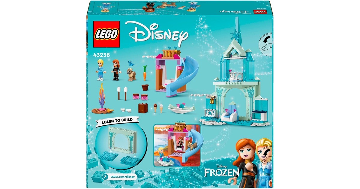LEGO Disney - Elsa's Frozen kasteel Constructiespeelgoed 43238