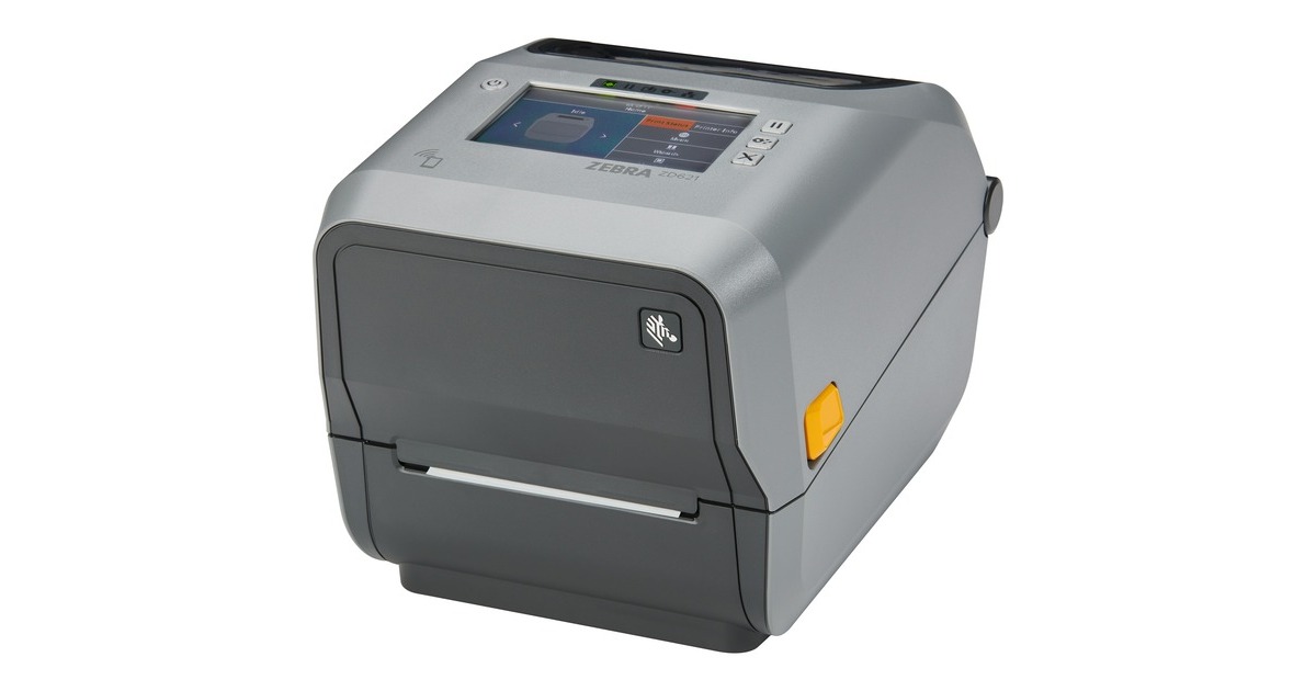 Zebra ZD621T labelprinter Grijs/antraciet, 203 dpi, USB, USB Host ...