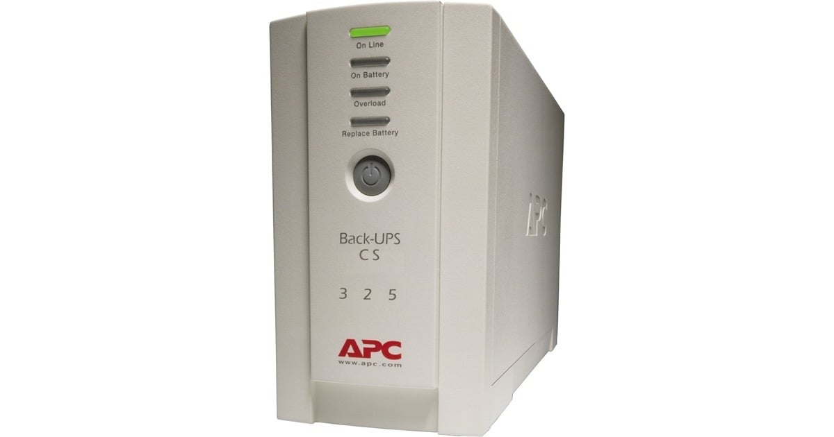 APC Back-UPS CS 325VA ups Beige