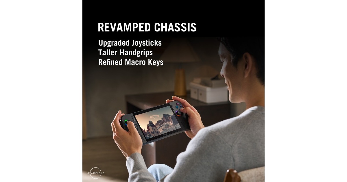 ASUS ROG Ally X (RC72LA-NH007W) handheld game console Zwart, 24 GB | 1 ...