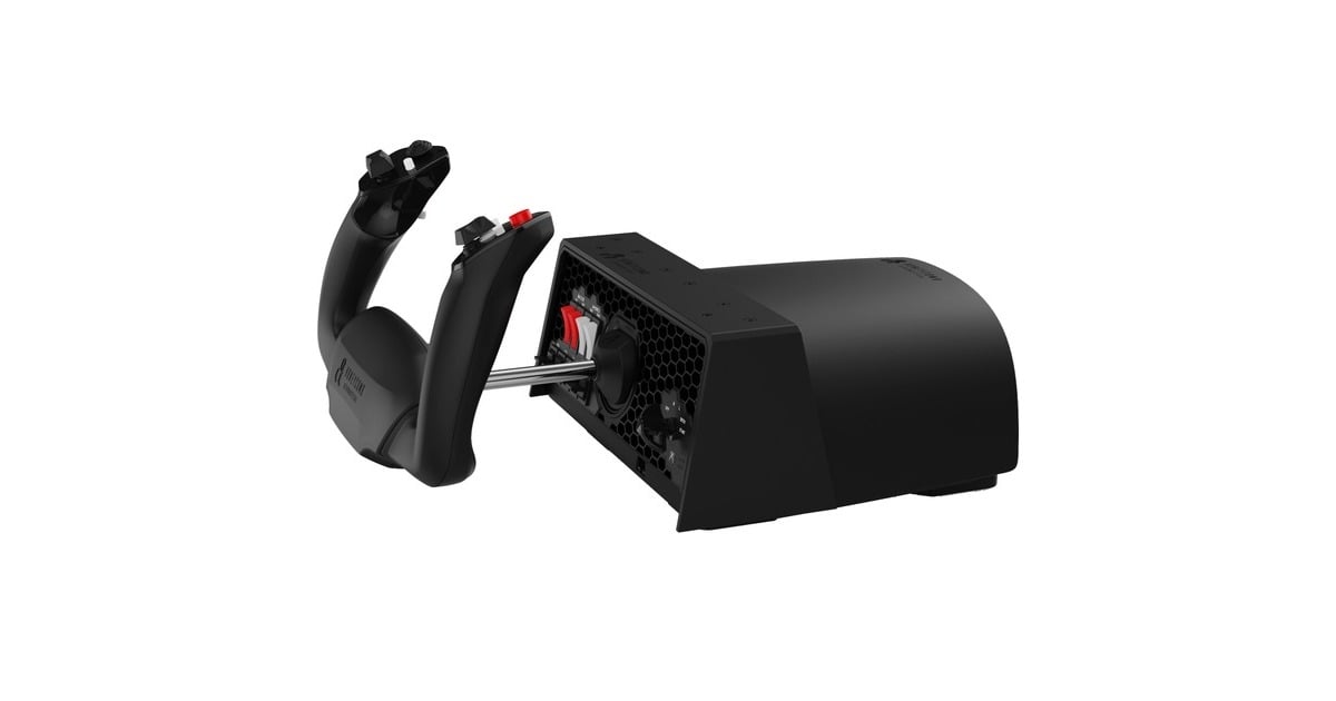 Honeycomb Aeronautical Alpha Flight Controls XPC gaming yoke Zwart