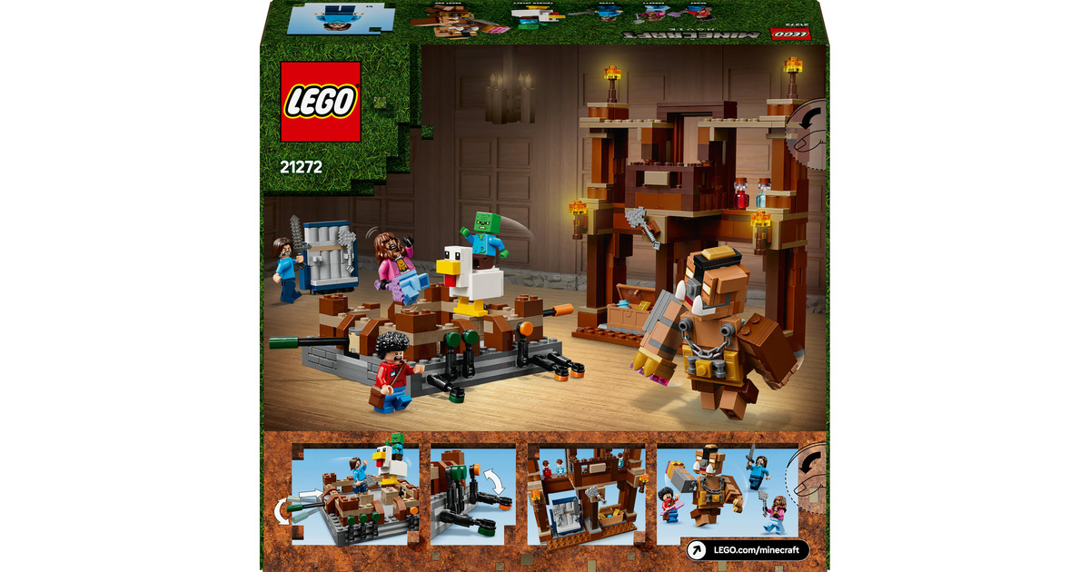 LEGO Minecraft - De arena bij het boslandhuis Constructiespeelgoed 21272