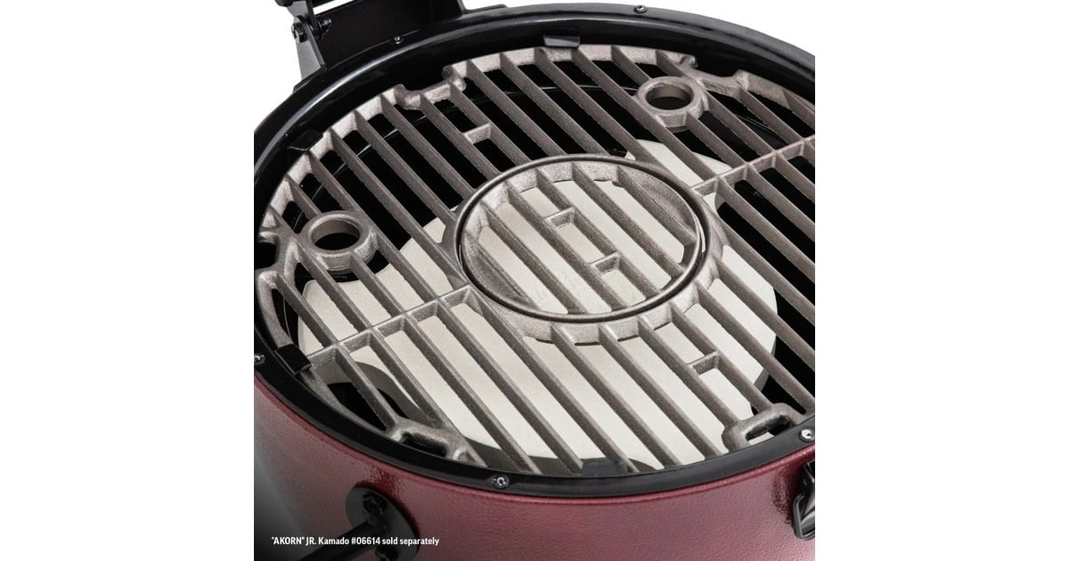 Char-Griller AKORN Jr. Smokin' Stone en Heat Deflector afdekking Beige