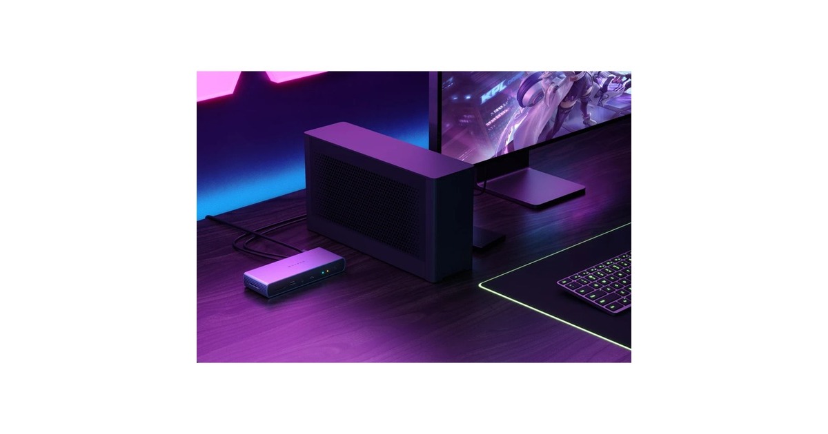 Hyper HyperDrive Thunderbolt 4 Docking Station Aluminium/zwart