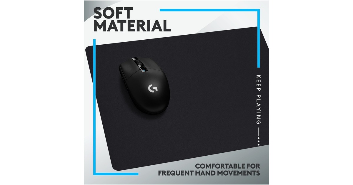 Logitech G G640 Large stoffen Gaming muismat Zwart