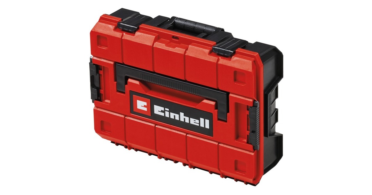Einhell E-Case S-F gereedschapskist Zwart/rood