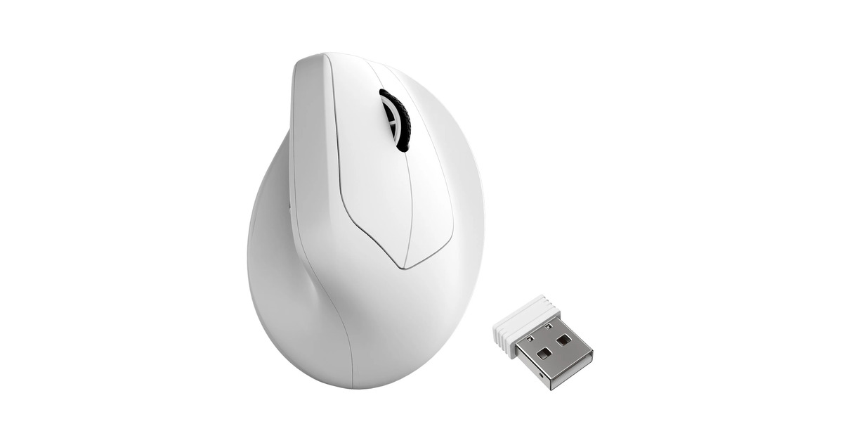 Keychron M5 Wireless Ergonomic Mouse Wit, 100 tot 30.000 dpi, 8000Hz, 2 ...