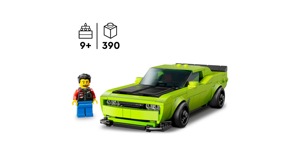 LEGO Speed Champions - Dodge Challenger SRT Hellcat sportauto ...