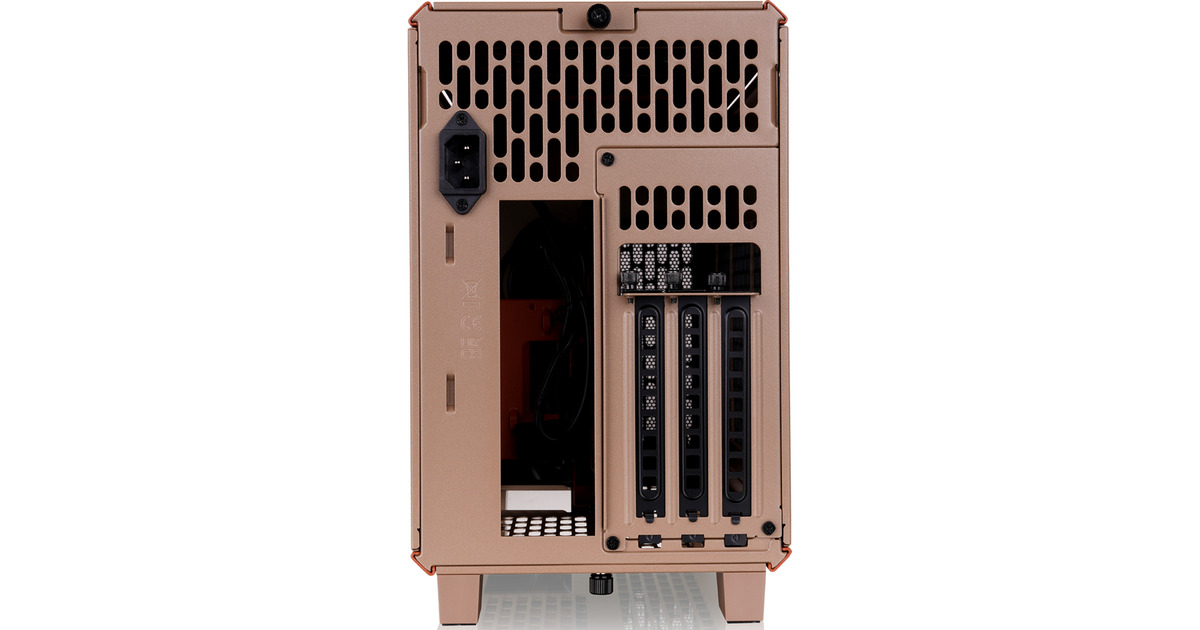 Thermaltake TR100 Gravel Sand mini tower behuizing Lichtbruin | 2x USB ...