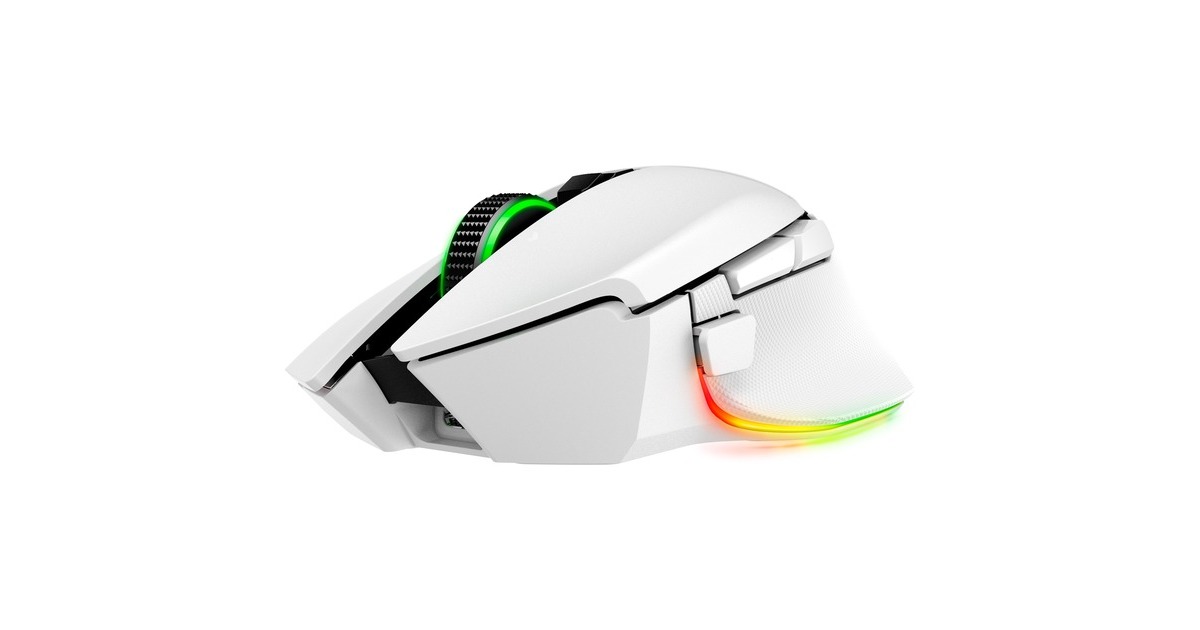 Razer Basilisk V3 Pro gaming muis Wit, USB / Bluetooth / Razer ...