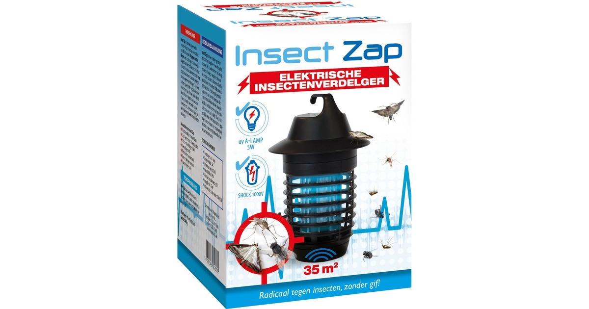 BSI Insect Zap insectenval Zwart