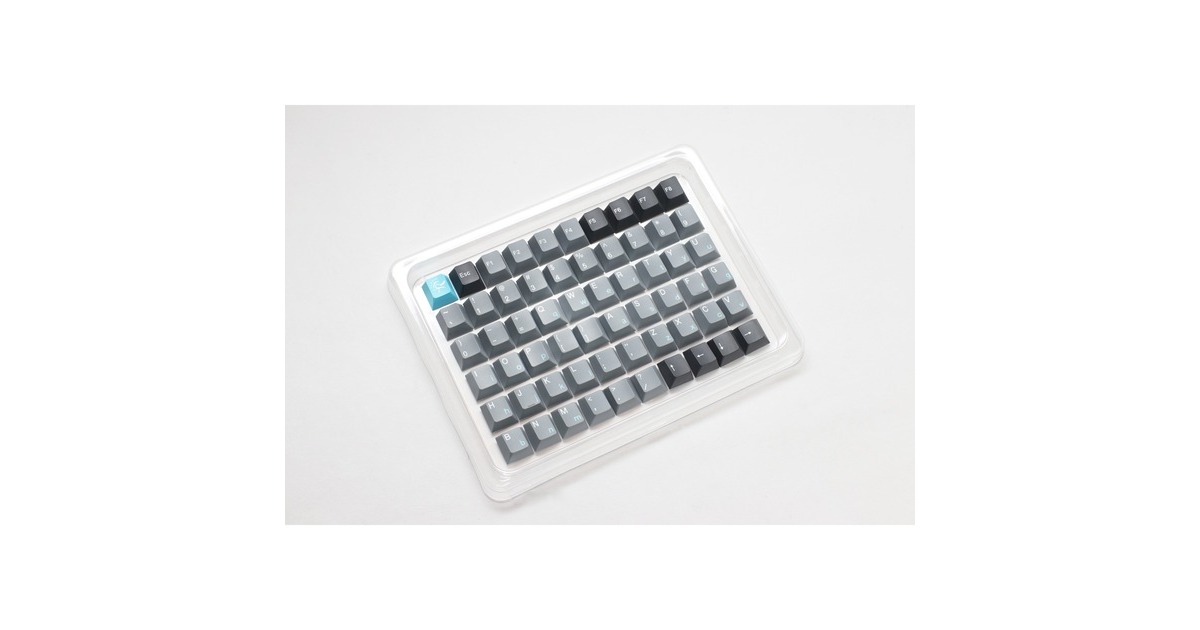 Ducky Skyline keycaps Grijs/zwart, 133 stuks