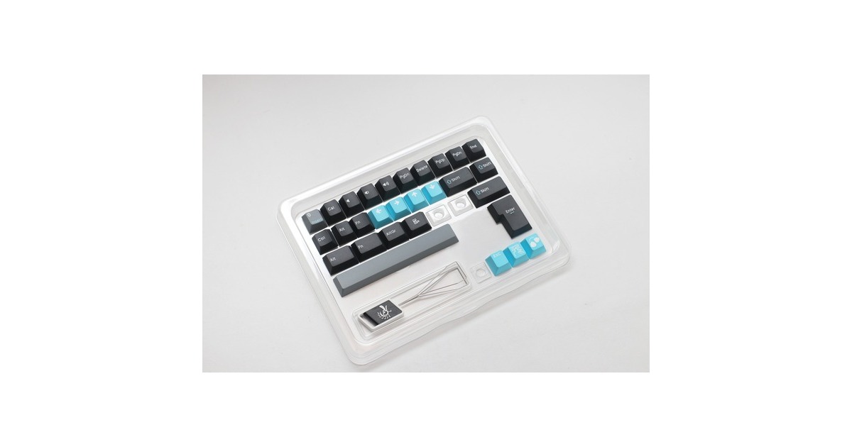 Ducky Skyline keycaps Grijs/zwart, 133 stuks