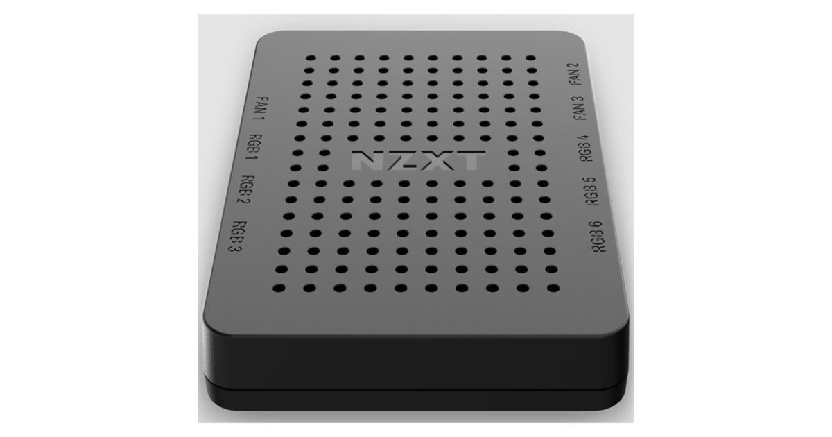 NZXT RGB en Fan Controller v2 fancontroller Zwart, 6x RGB-kanalen, 3x ...